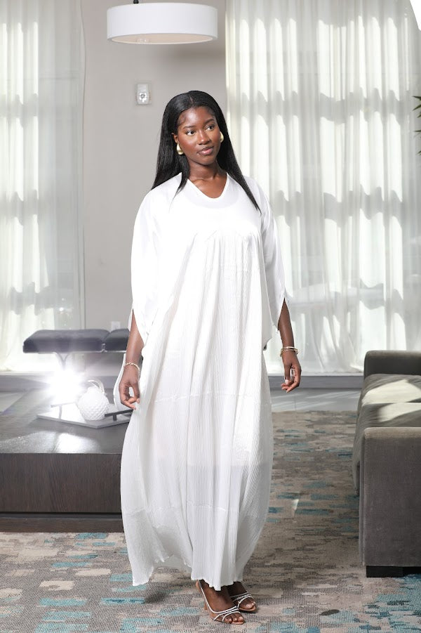 Sira Pure All White Dress – YayeeBoy